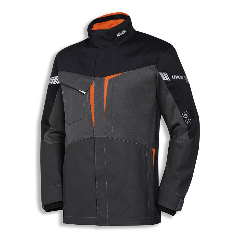 Hitzeschutz-, Flammschutz-, Schweißer- Jacke uvex metal pro