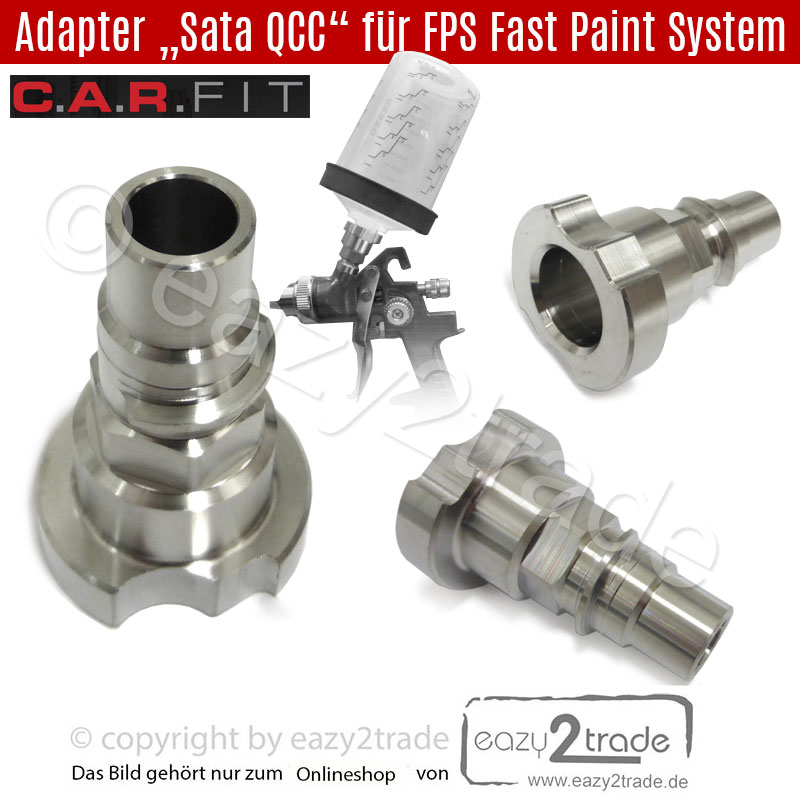 Fast Paint System Adapter für Lackierpistolen Sata QCC